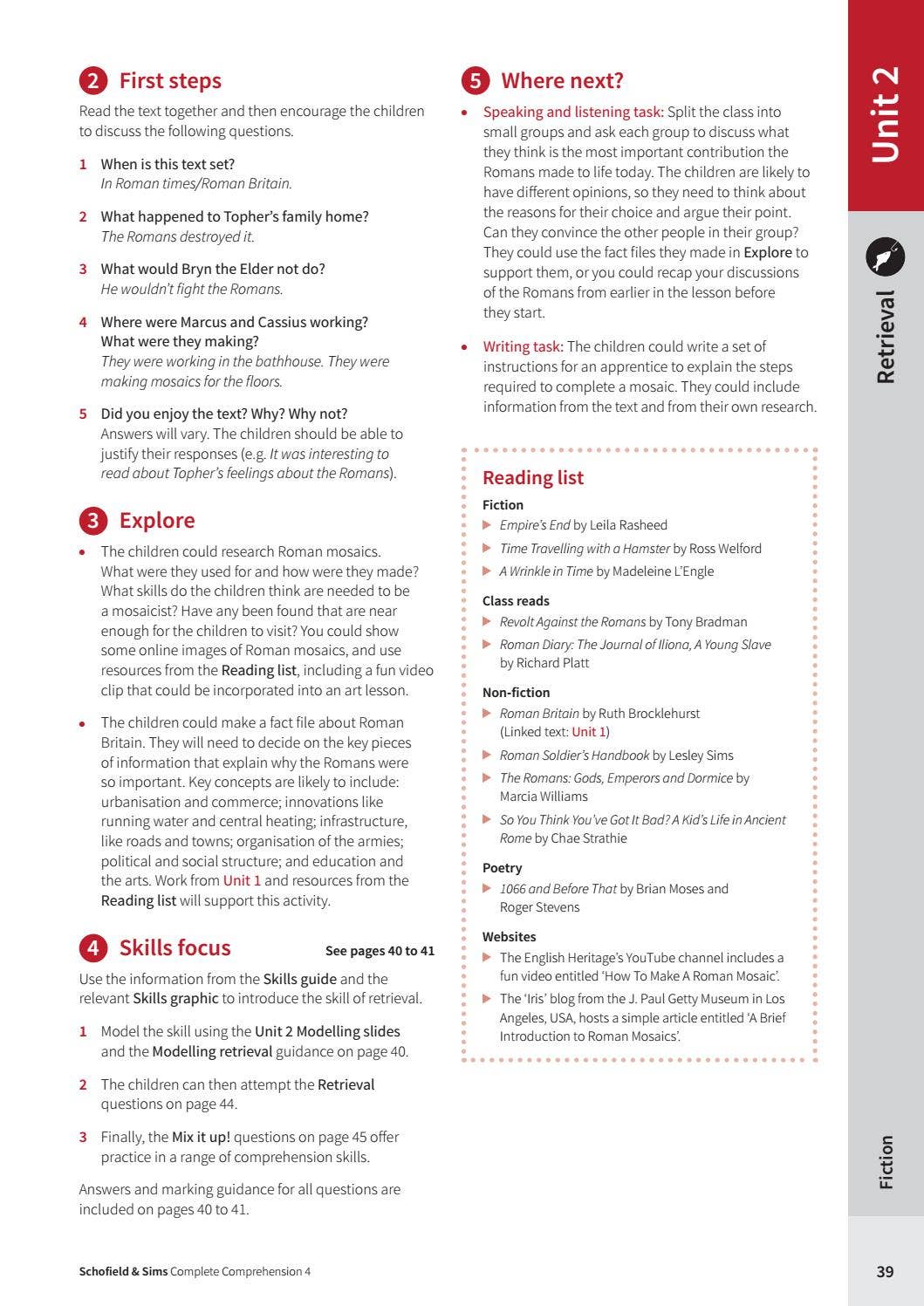 Complete Comprehension Book 4 by Schofield & Sims - Issuu