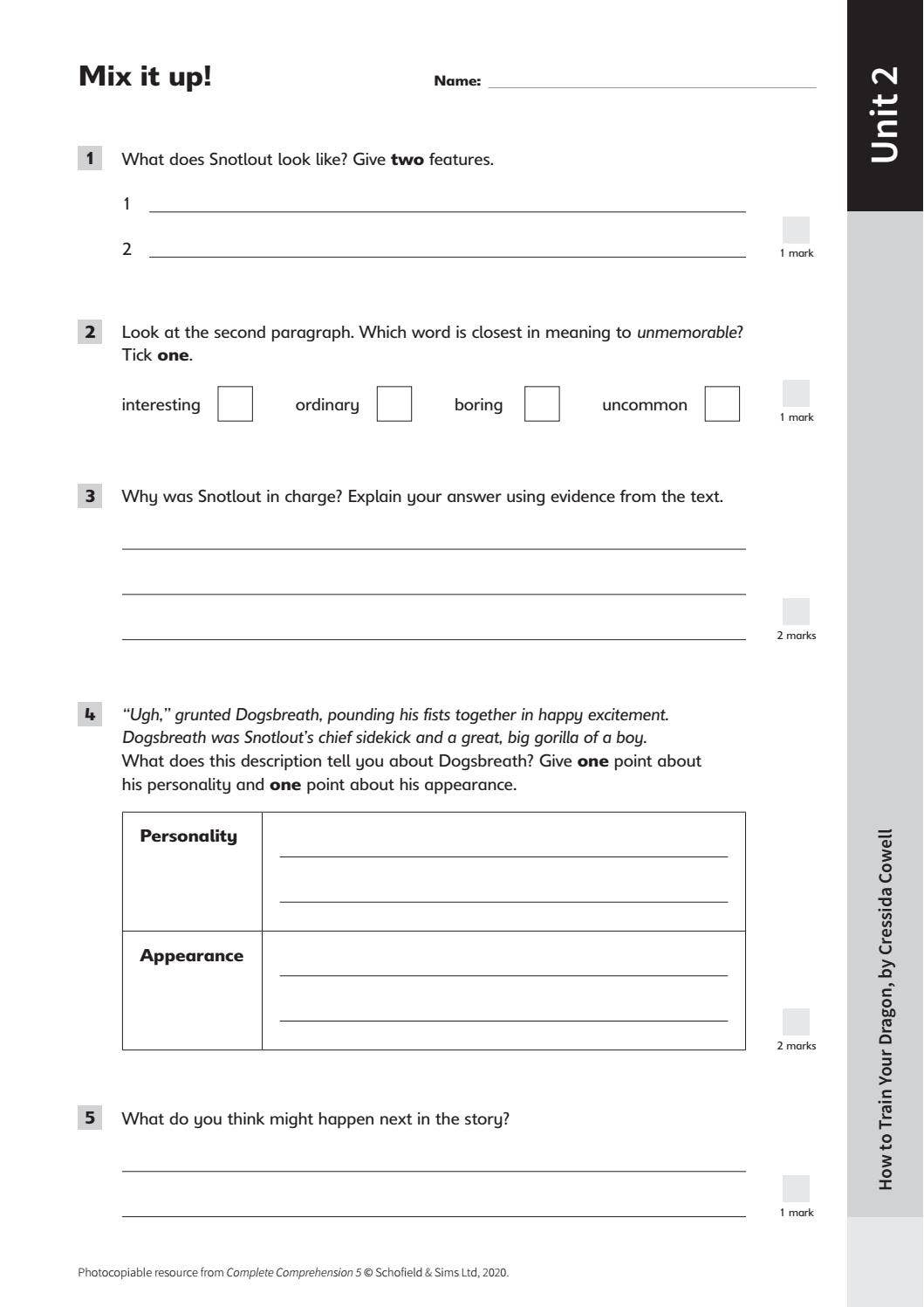 Complete Comprehension Book 5 by Schofield & Sims - Issuu