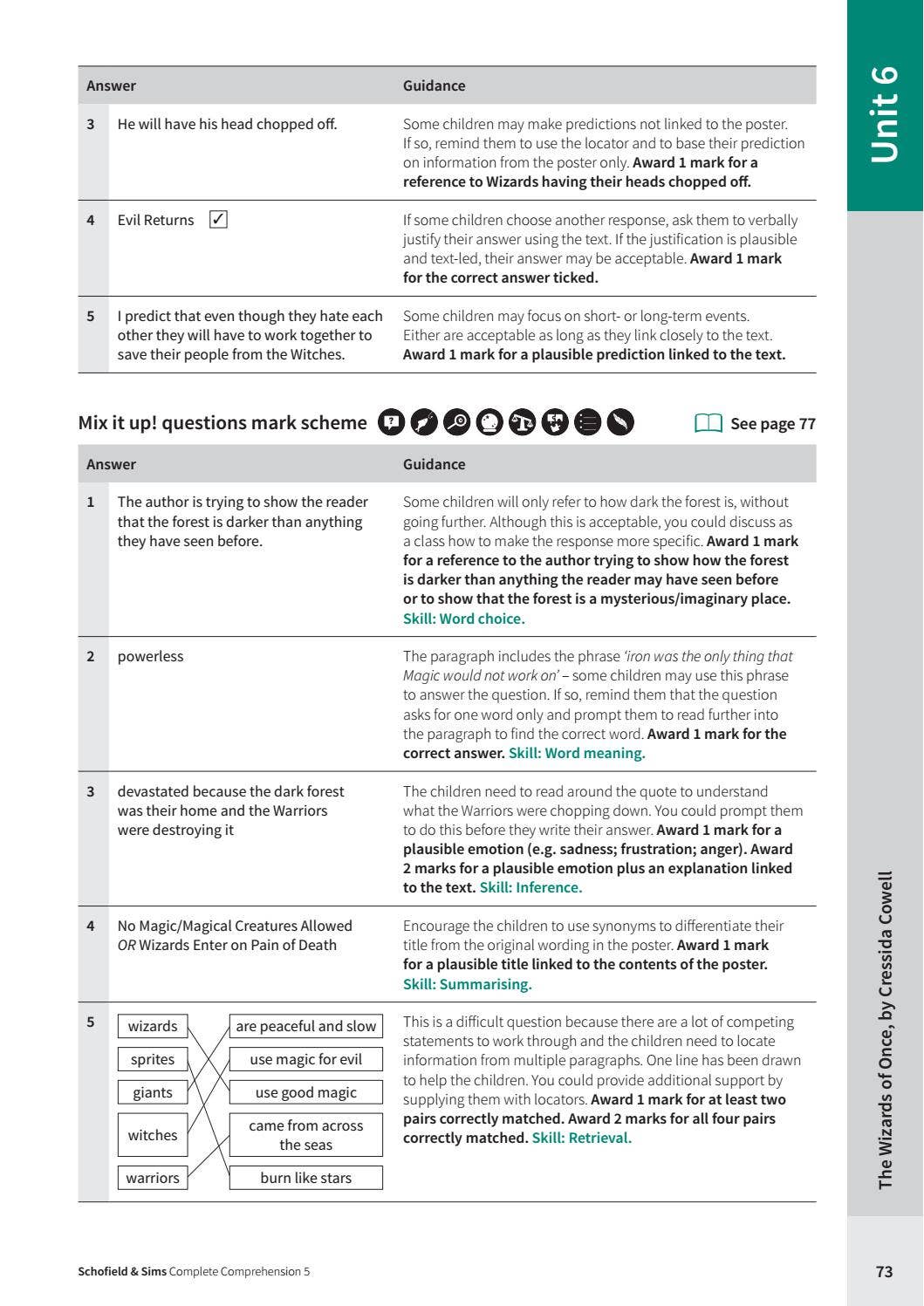Complete Comprehension Book 5 by Schofield & Sims - Issuu