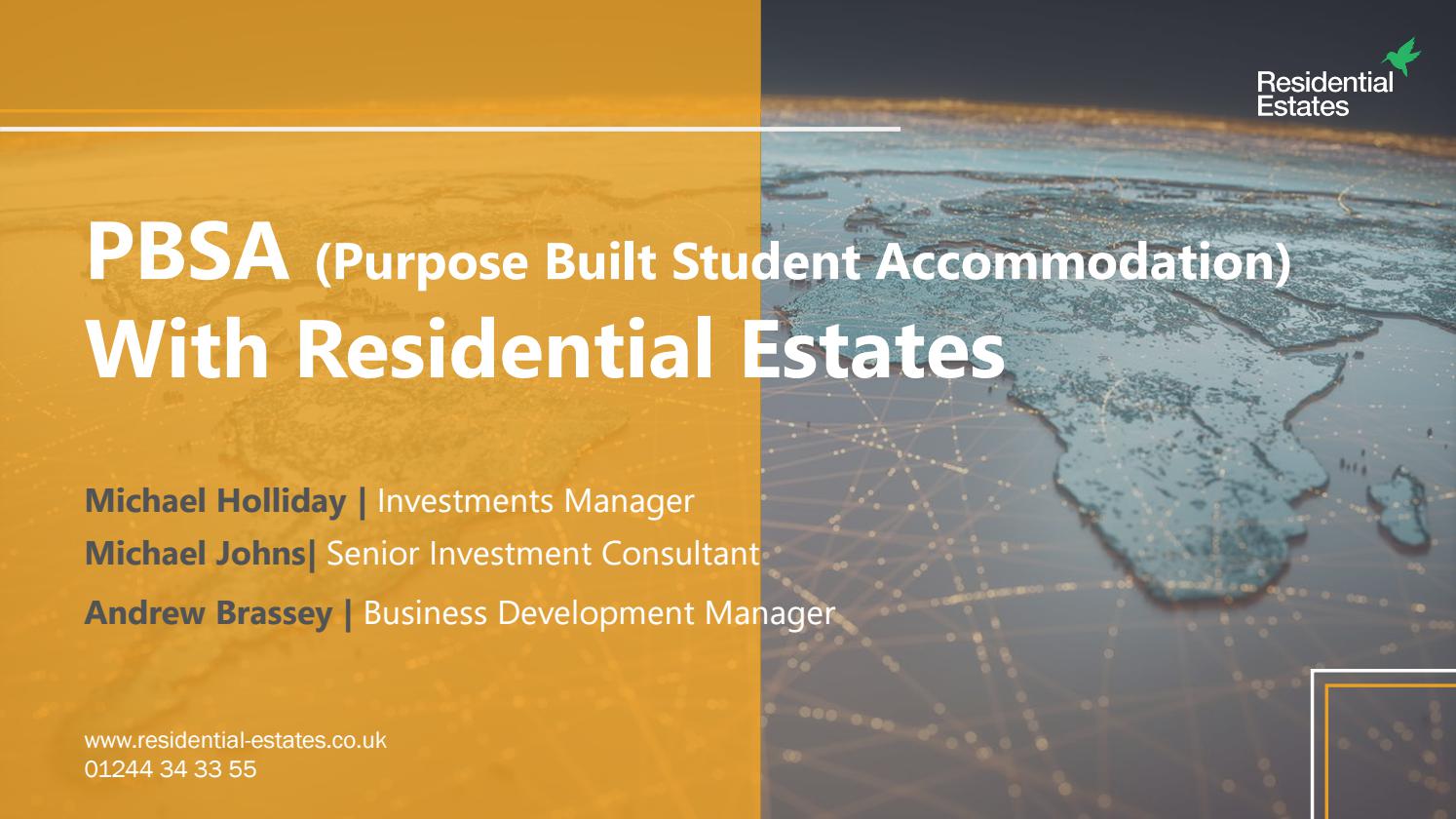 PBSA Purpose Built Student Accommodation Webinar July 2021 Slides by ...