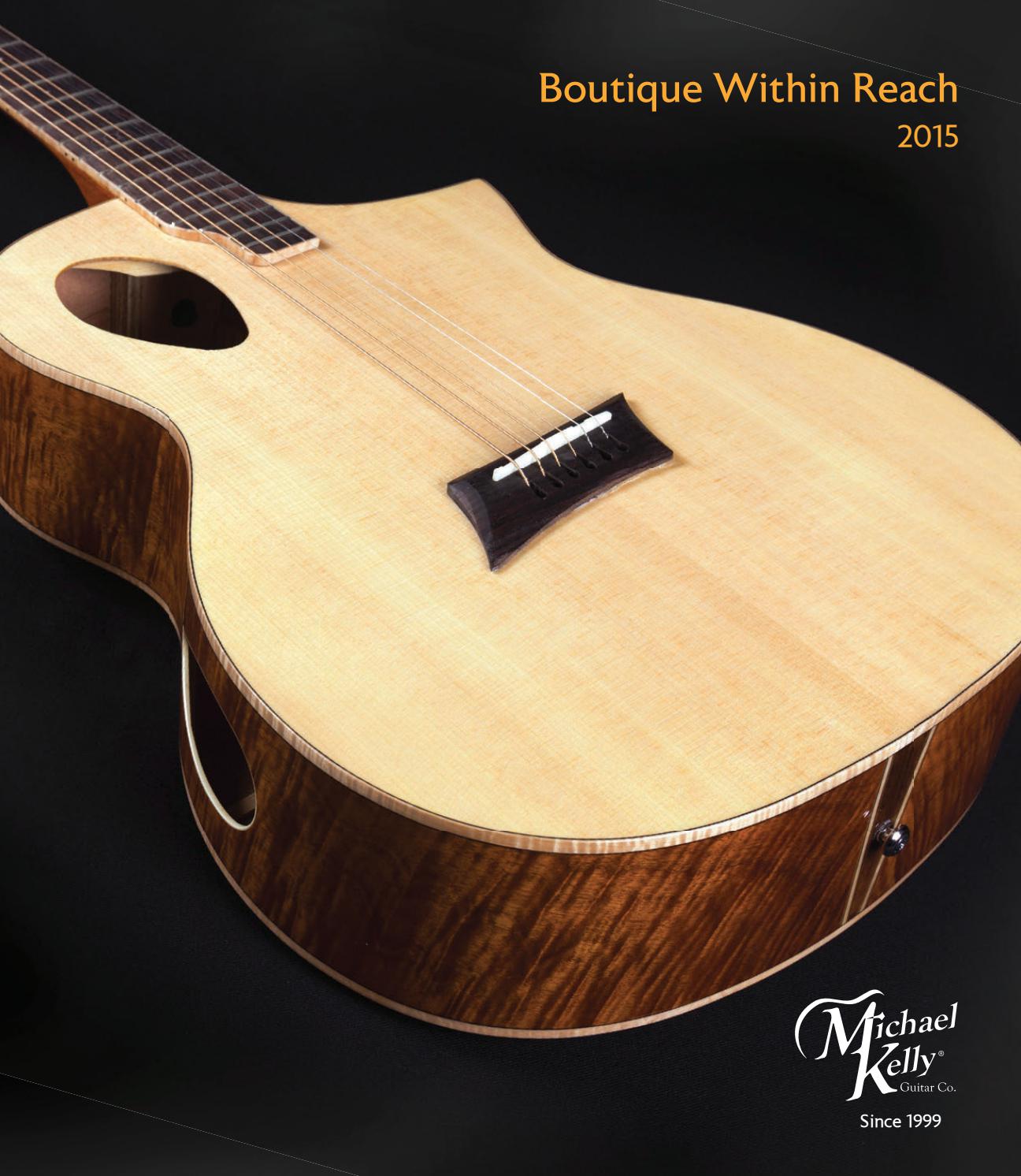 MKG Catalog 2015 by Michael Kelly Guitars - Issuu