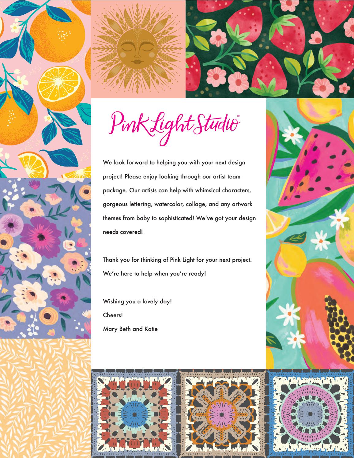 Pink Light Studio Artist Package 2021 by Pink Light Design - Issuu