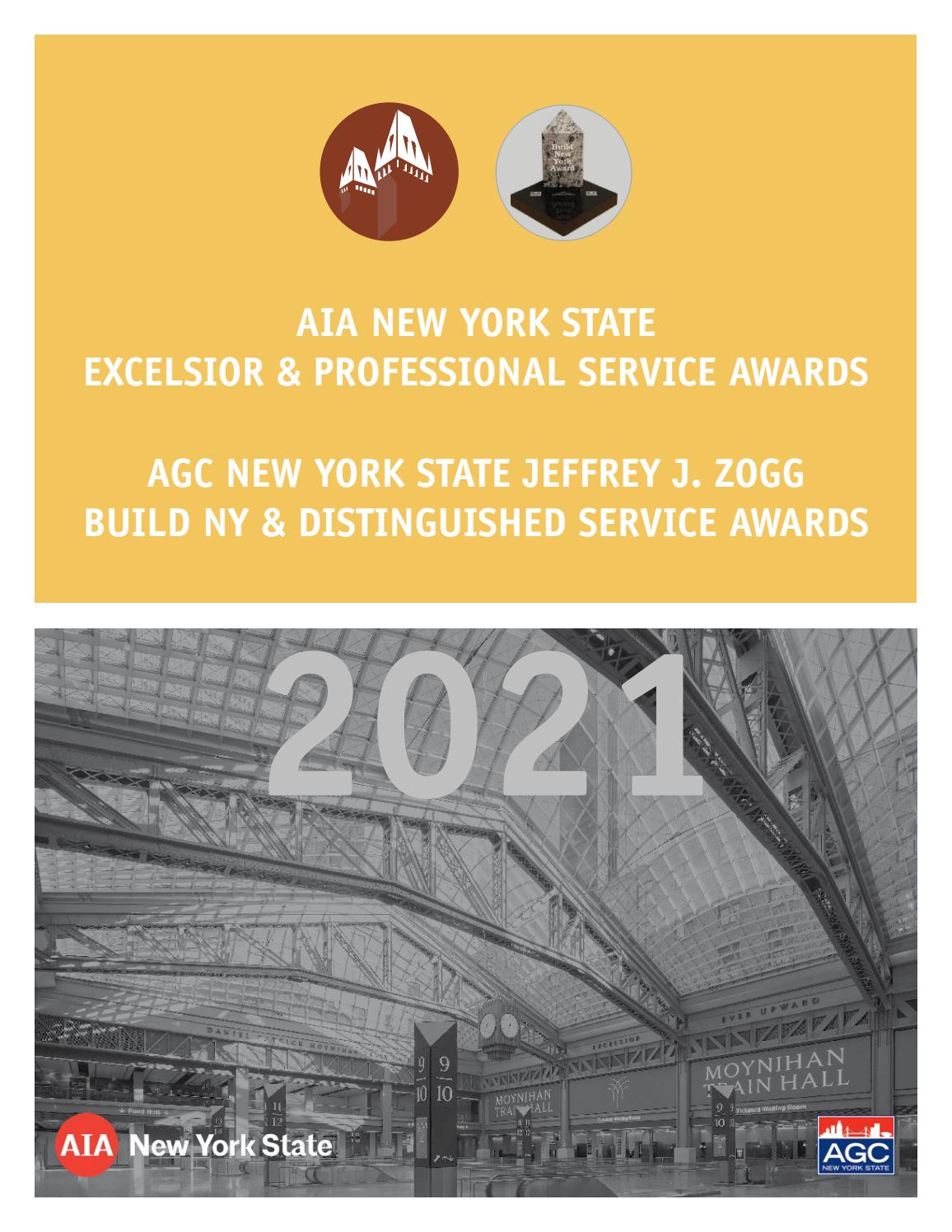 2021 AIANYS Excelsior Awards & AGC NYS Jeffrey J. Zogg Build NY Awards ...
