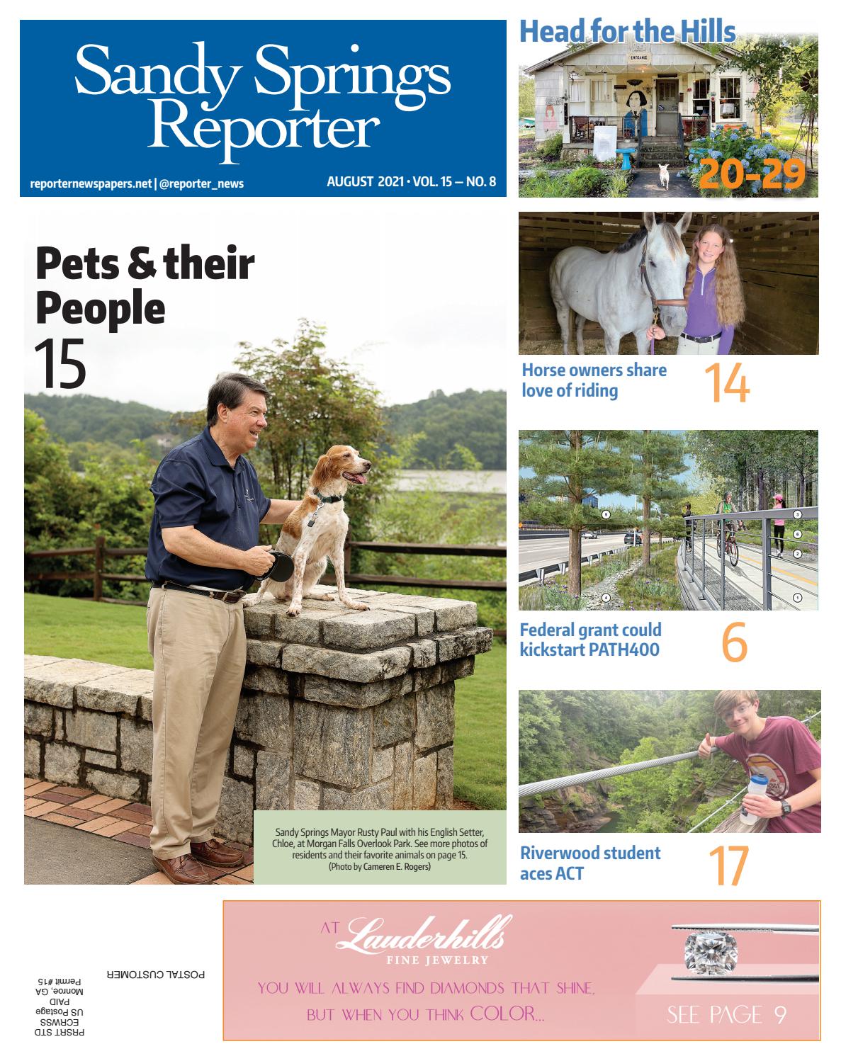 Sandy Springs Reporter - August 2021 by Rough Draft Atlanta | Atlanta ...