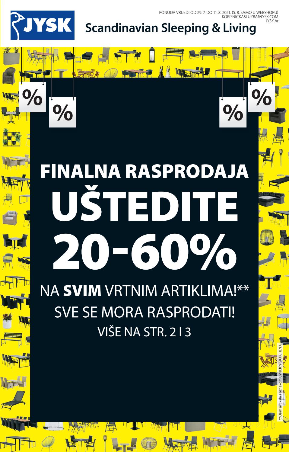JYSK HR katalog od 29.07.-11.08.2021. by Catalog.hr - Issuu