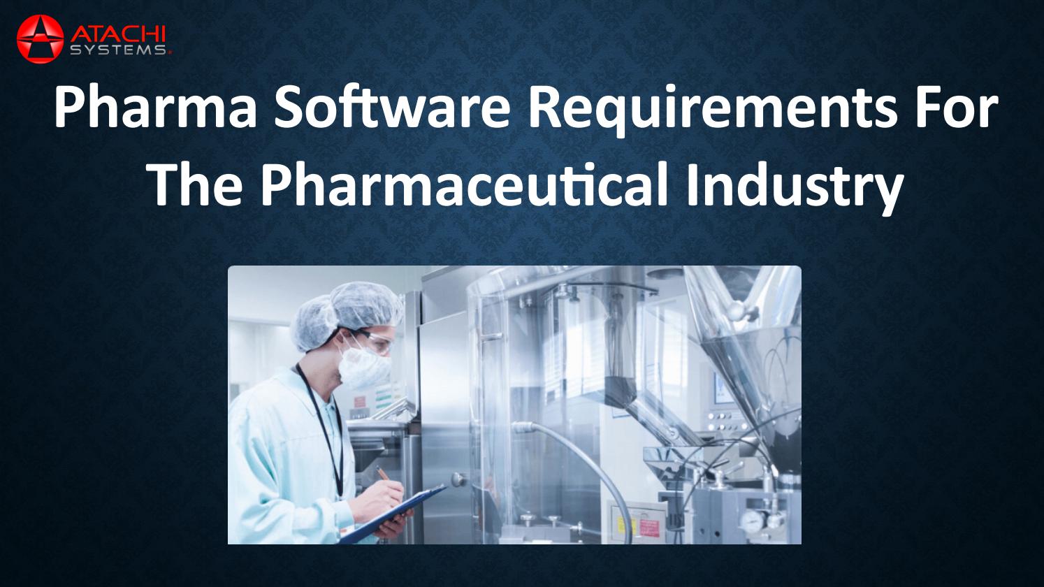 Pharma Software Requirements For The Pharmaceutical Industry by MES for ...