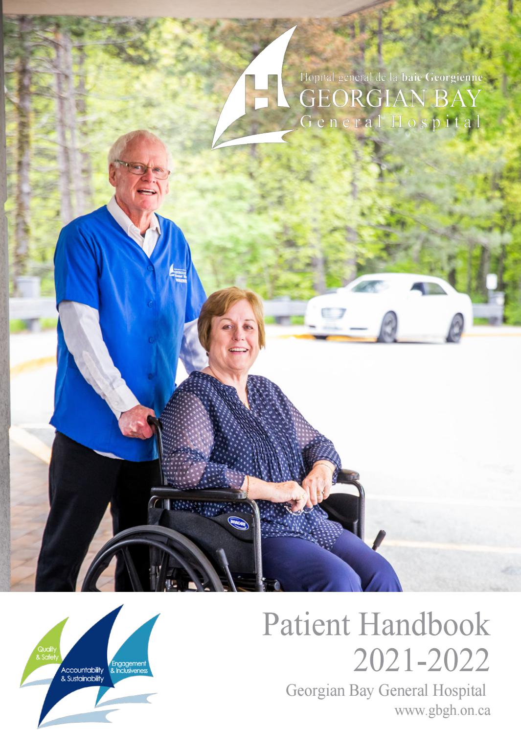 Georgian Bay General Hospital Patient Handbook by Willow Publishing - Issuu