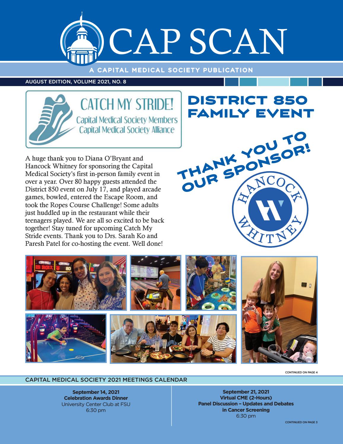 Cap Scan - August 2021 by Capital Medical Society - Issuu