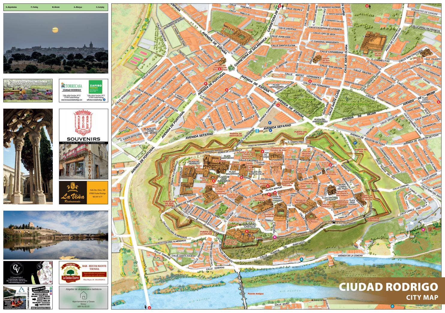 Ciudad Rodrigo City Map 2019 by editorialmic - Issuu