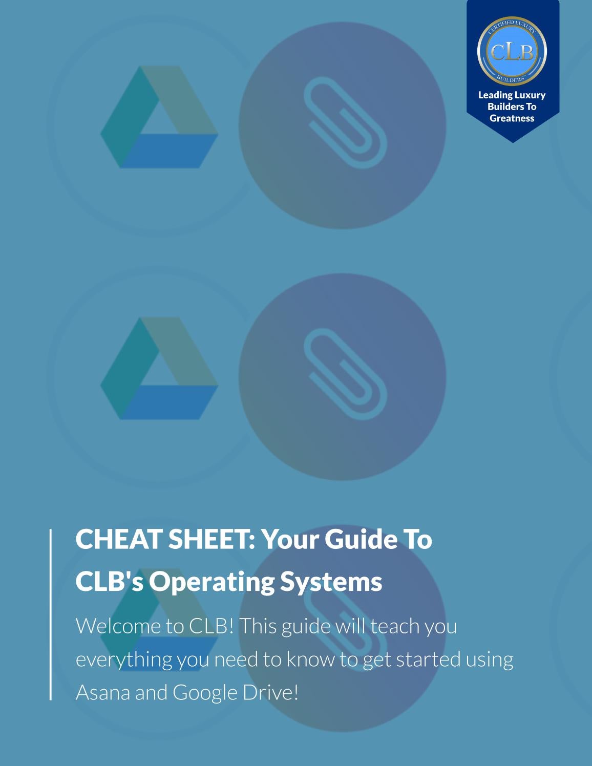 CLB Asana & Google Drive Cheat Sheet by CLB Network - Issuu