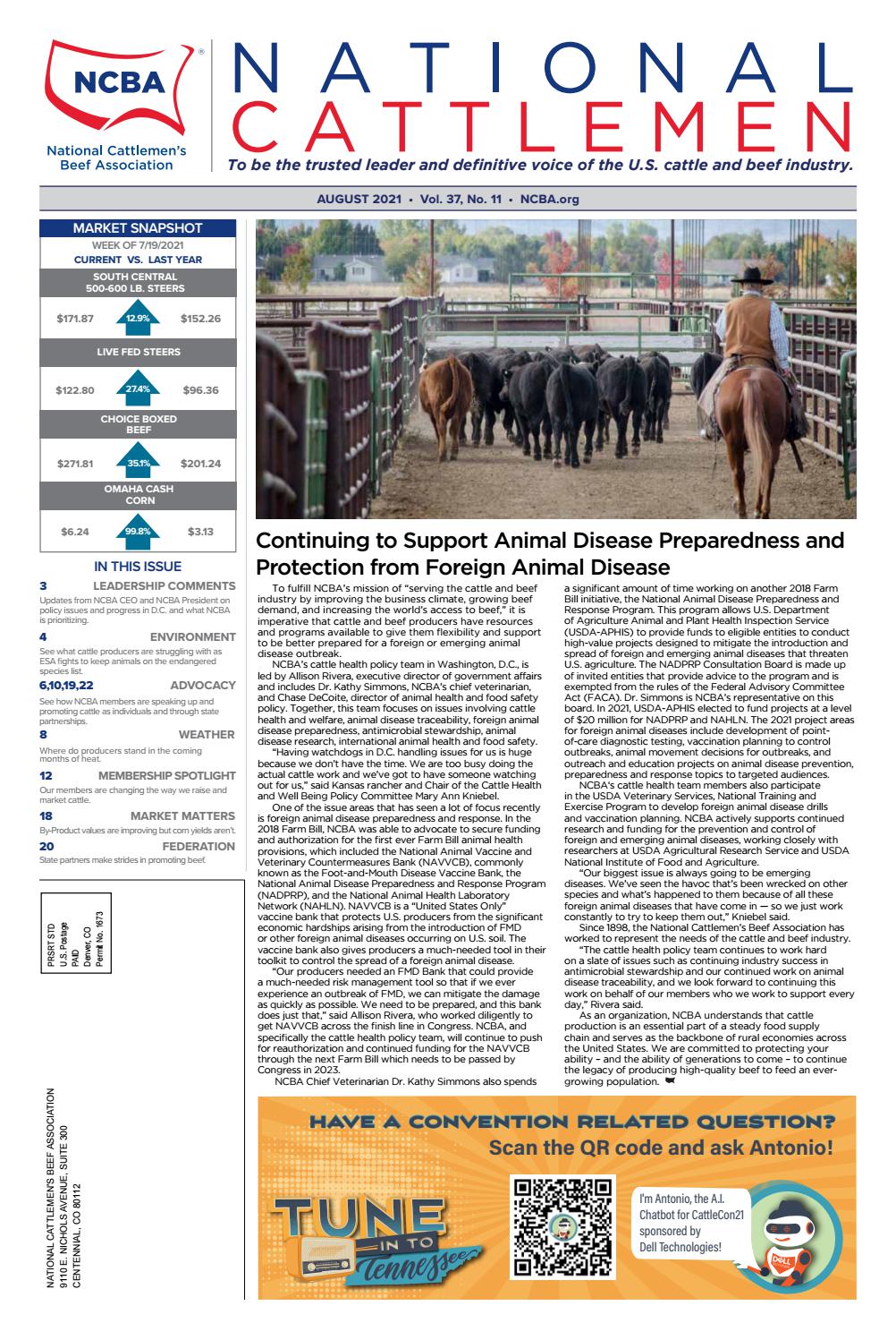 August 2021 - National Cattlemen by NCBA - Issuu