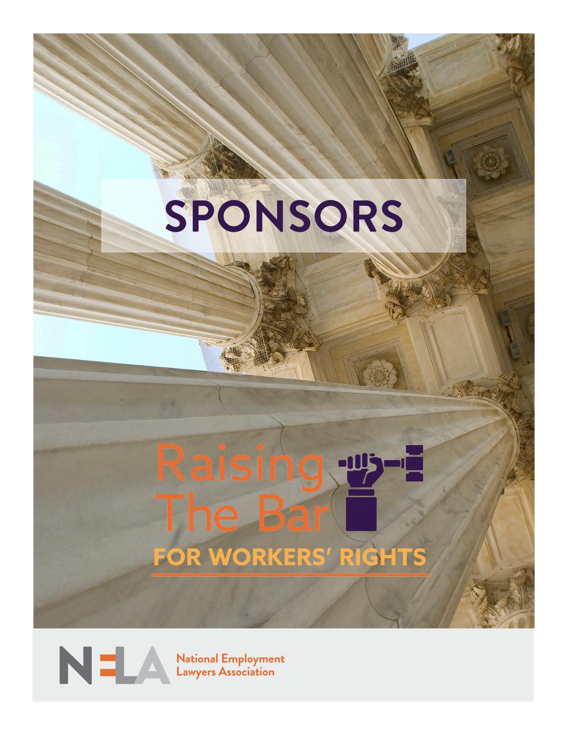 NELA 2021 Gala Sponsor Ad Gallery by NELAHQ - Issuu