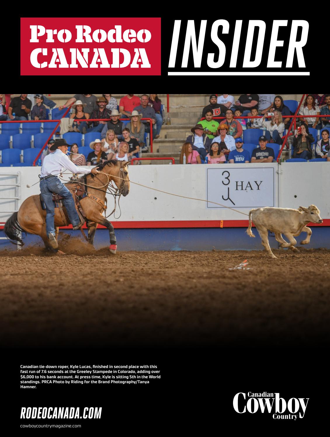 Pro Rodeo Canada Insider Aug/Sept 2021 by Tanner Young Publishing Group ...