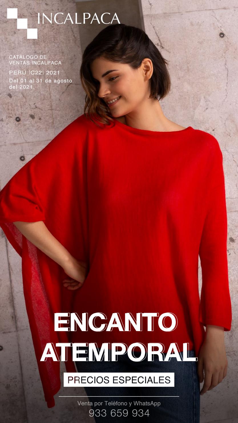 INCALPACA – Catálogo de Venta PERÚ │ C22 │ 2021 by INCALPACA TPX - Issuu