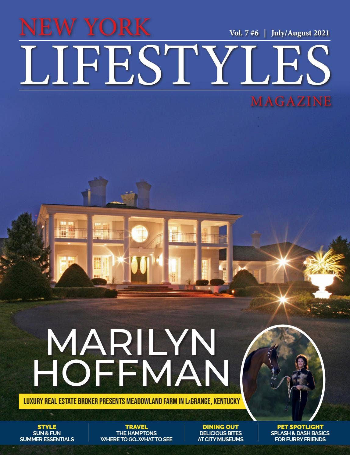 New York Lifestyles Magazine - Marilyn Hoffman - July/August 2021 by ...