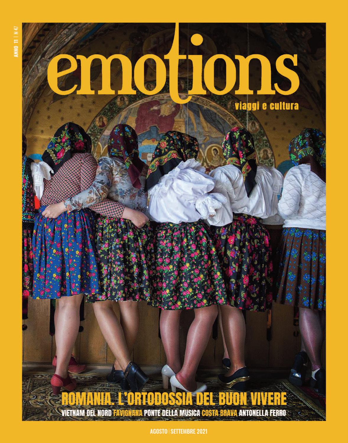 EMOTIONS MAGAZINE - AGOSTO - SETTEMBRE 2021 - ANNO 11 N 47 by Emotions ...