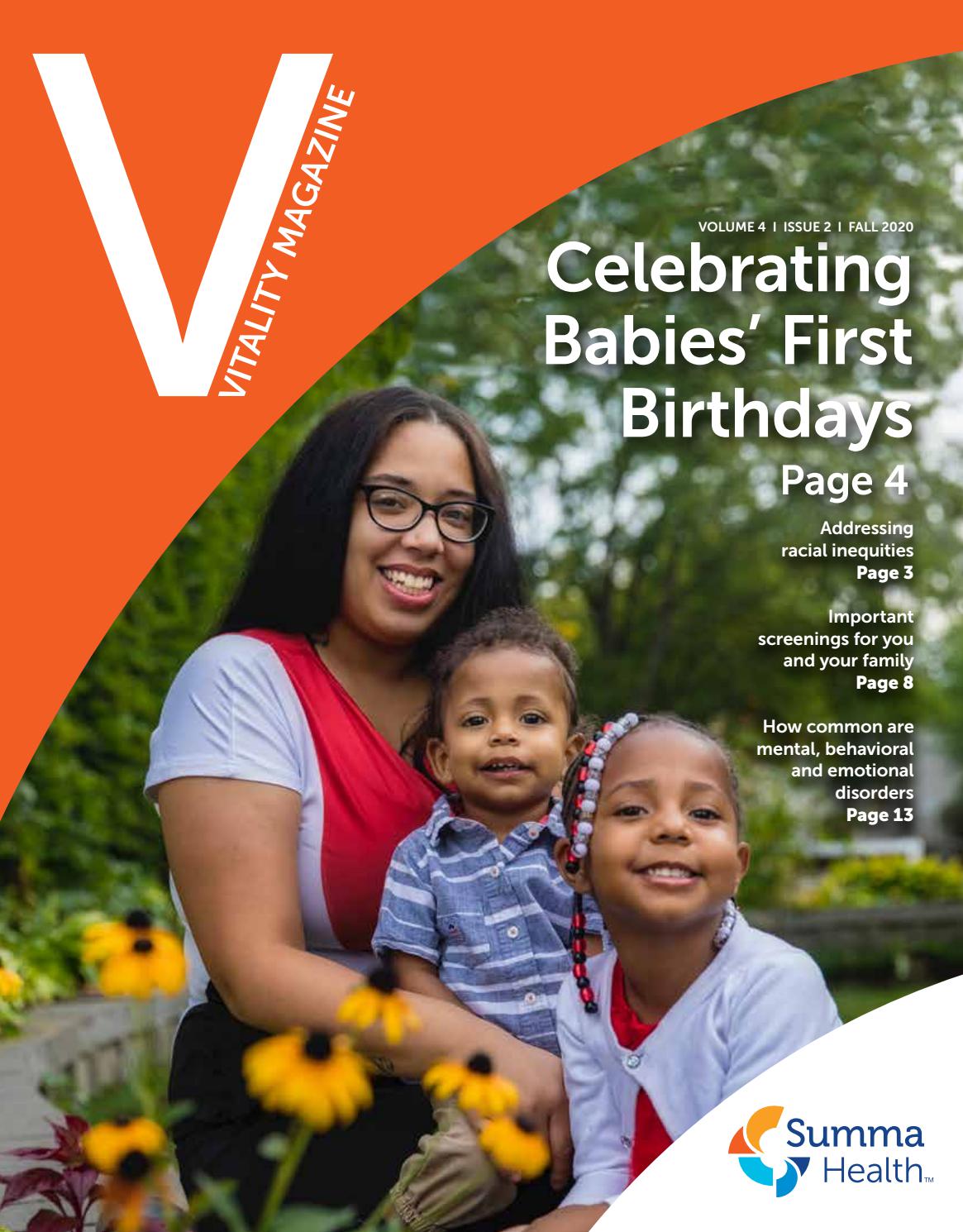 Vitality Magazine Fall 2020 by Summa Health - Issuu