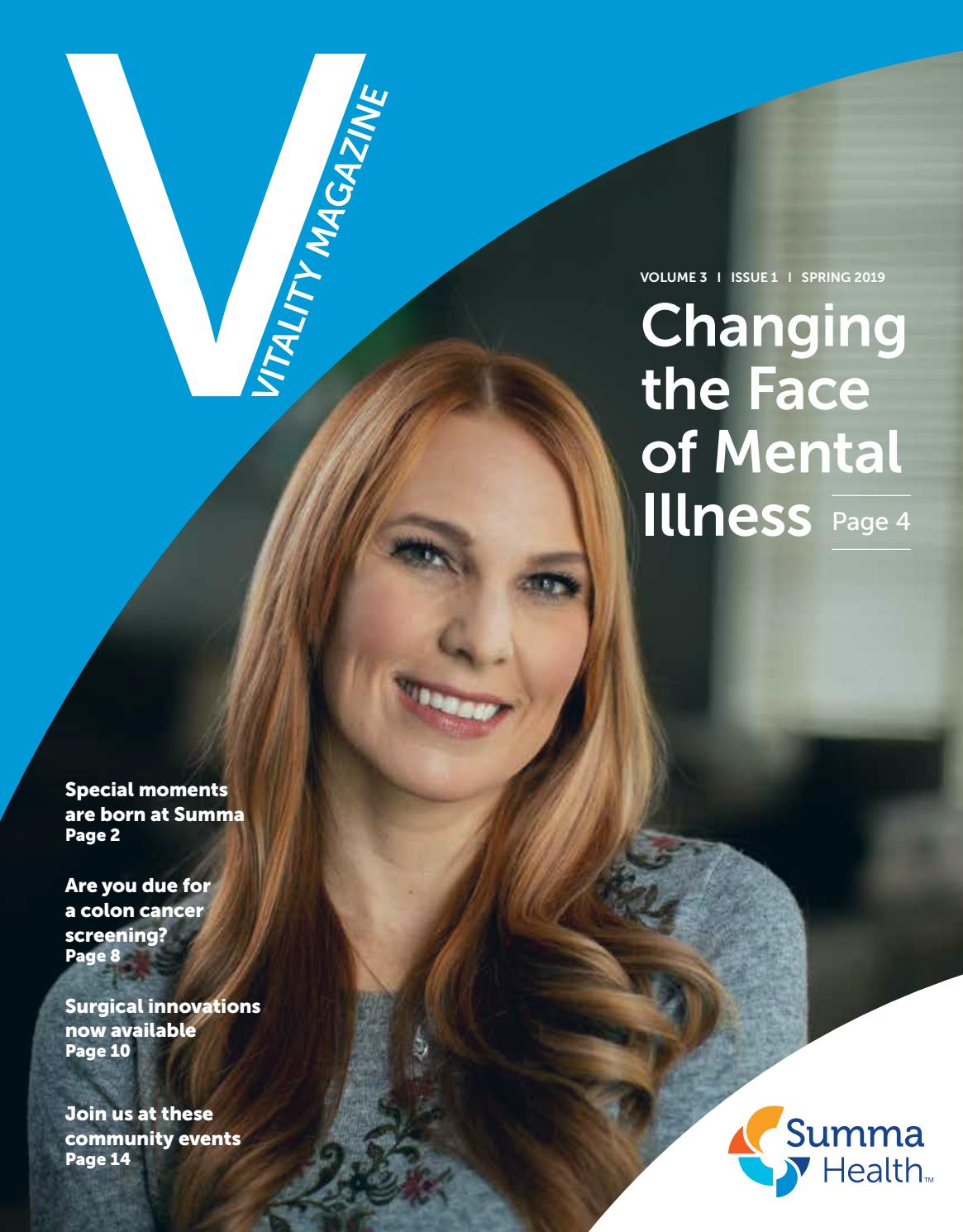 Vitality Magazine Spring 2019 by Summa Health - Issuu