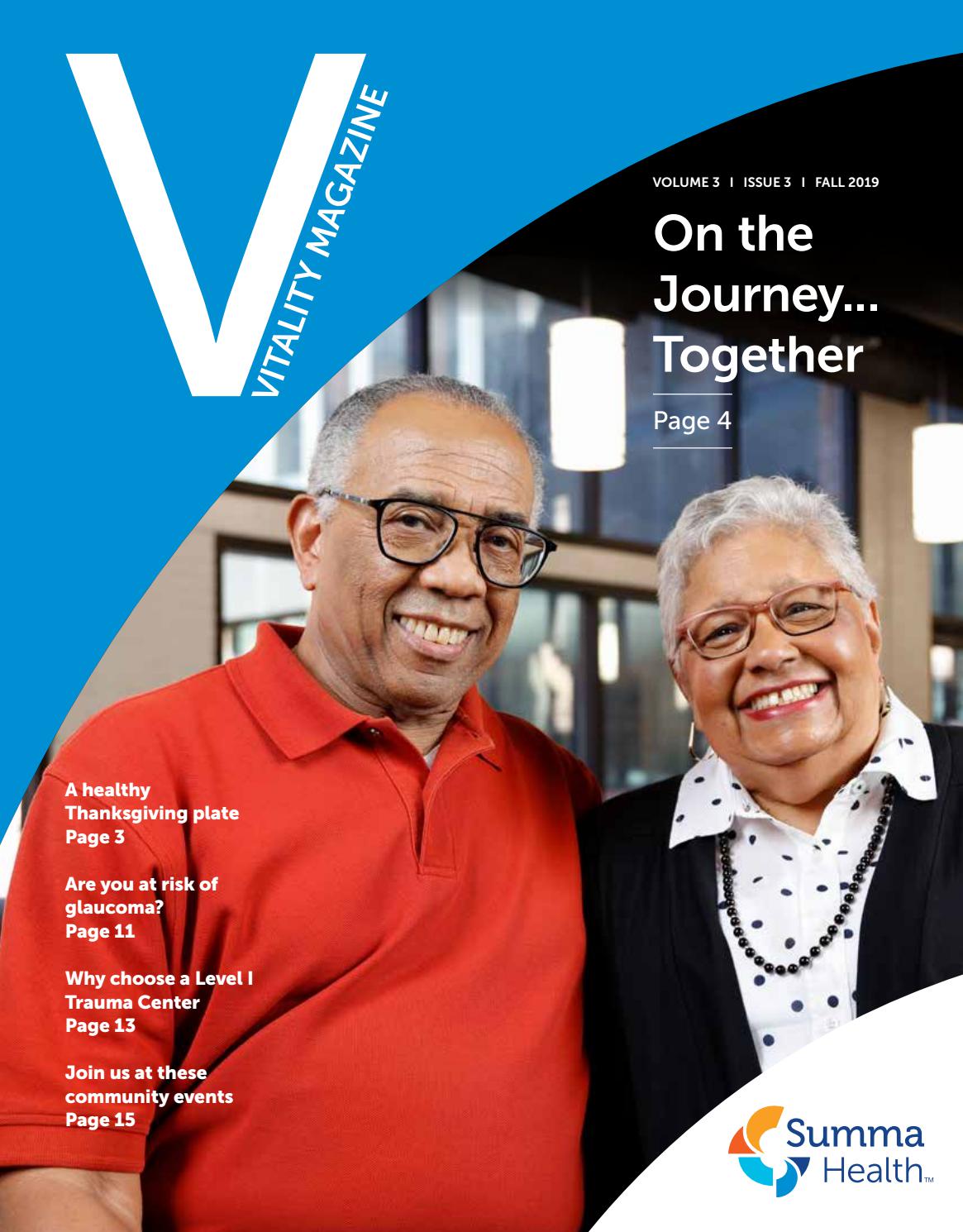 Vitality Magazine Fall 2019 by Summa Health - Issuu