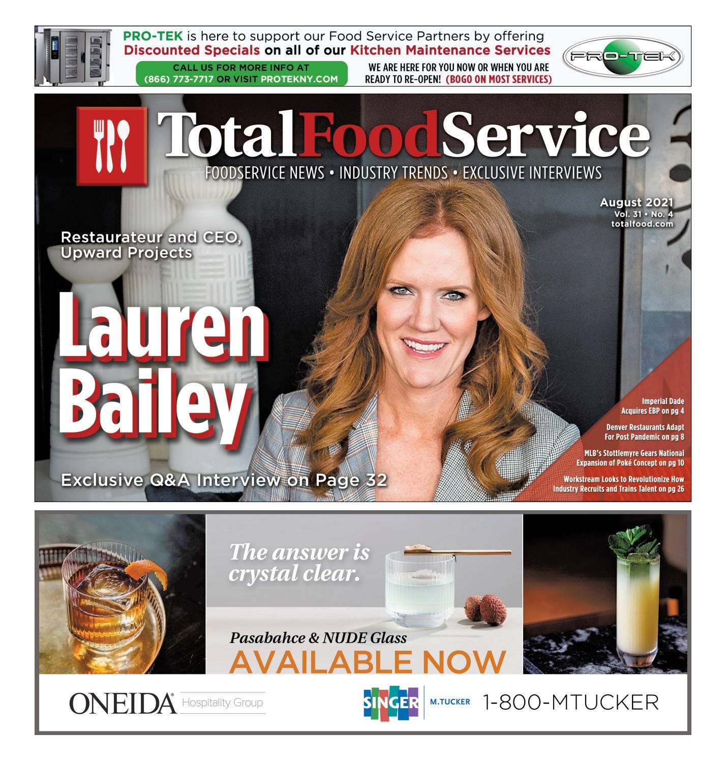 August 2021 - Total Food Service by Total Food Service - Issuu