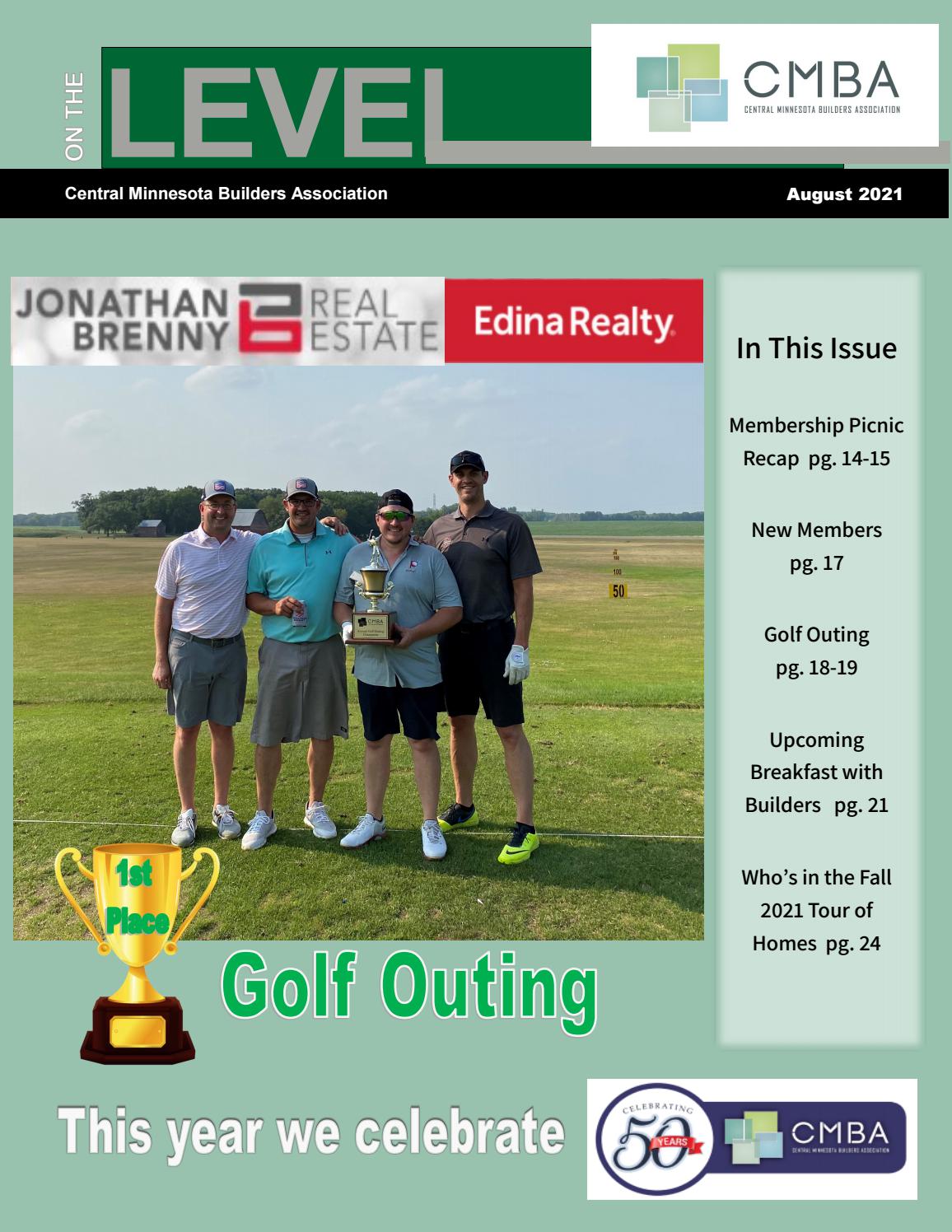 CMBA August 2021 On The Level by cmba-on-the-level - Issuu