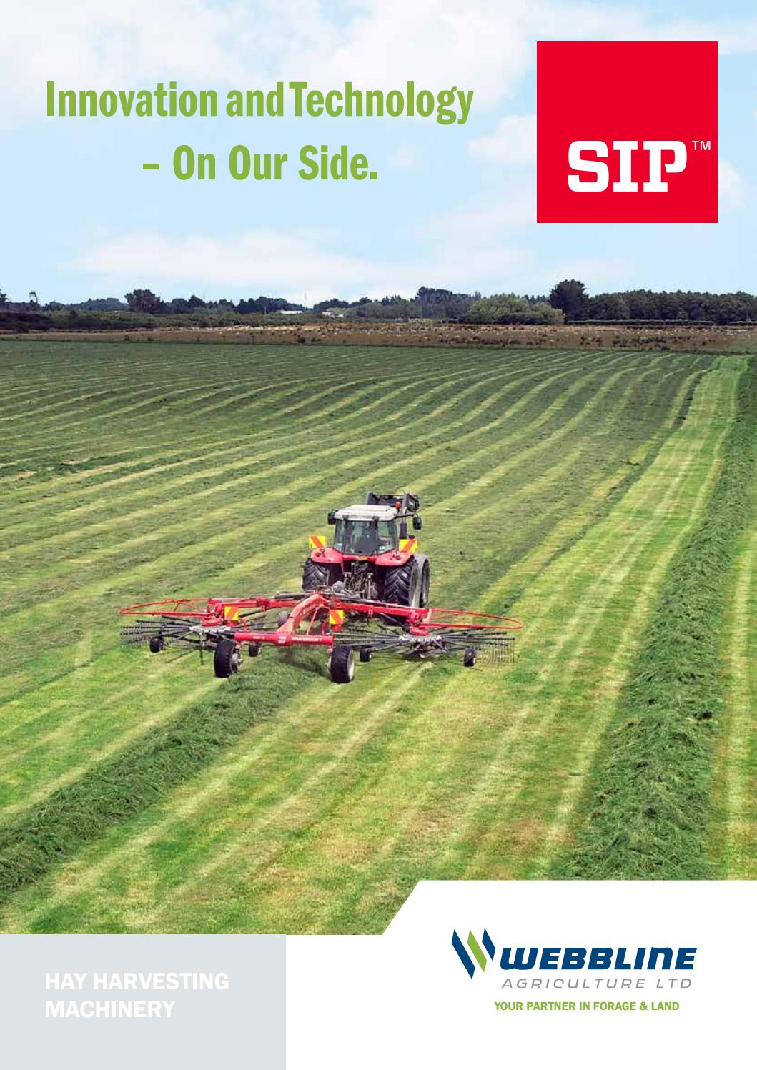 SIP Hay Harvesting Machinery by webblineltd - Issuu
