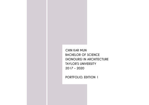 CHIN KAR MUN PORTFOLIO by Carmen Chin - Issuu