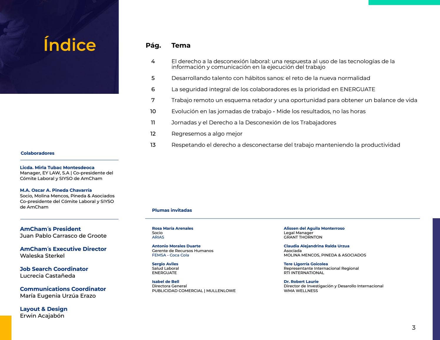 Edición No 14 - Julio 2021 by AmCham Guatemala - Issuu