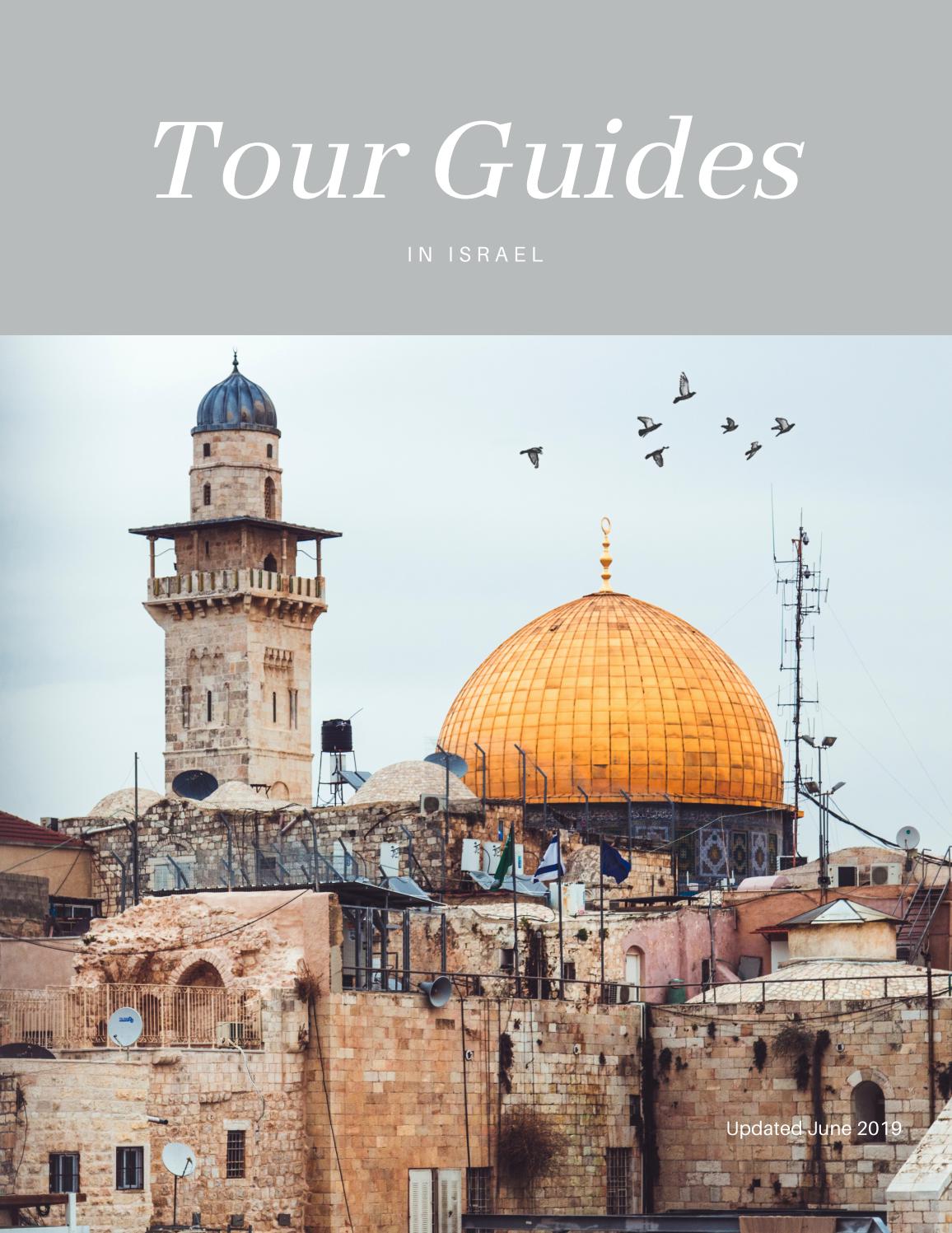 Holy Land Tour Guides by realcatalinamagee - Issuu