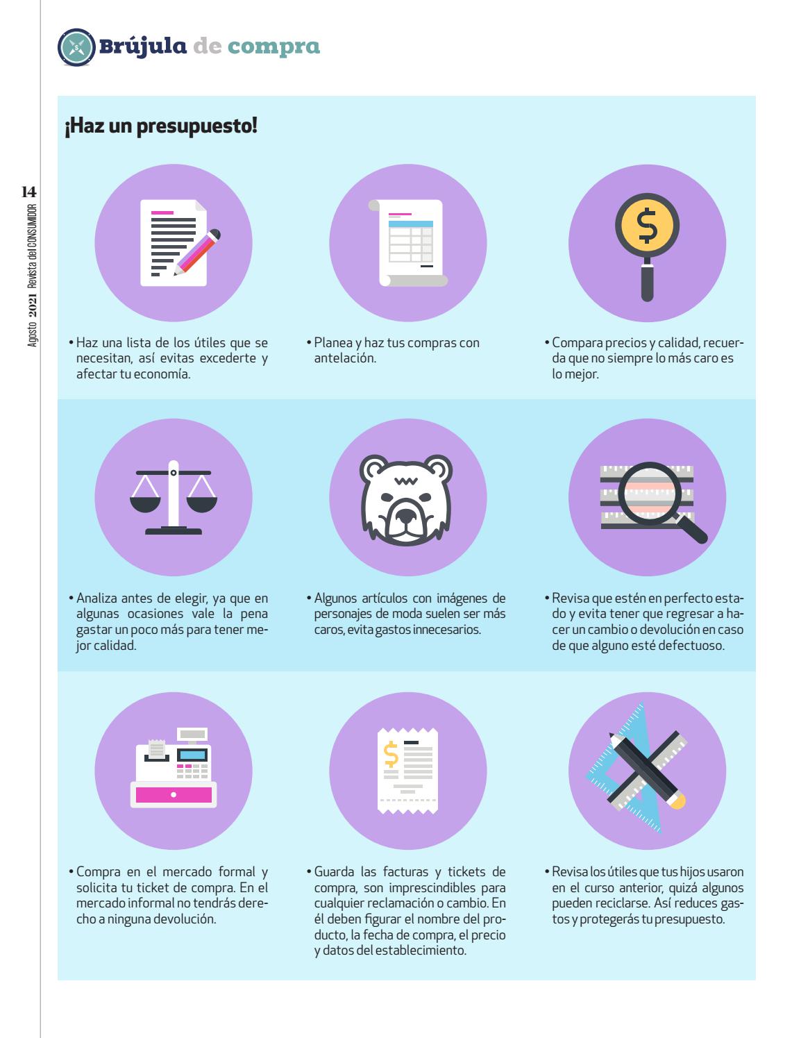 Revista del Consumidor 534, agosto 2021 by PROFECO - Issuu