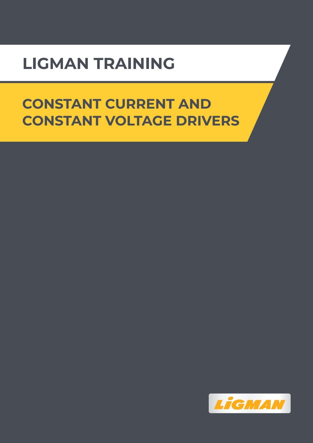 CC and CV driver selection by LIGMAN - Issuu