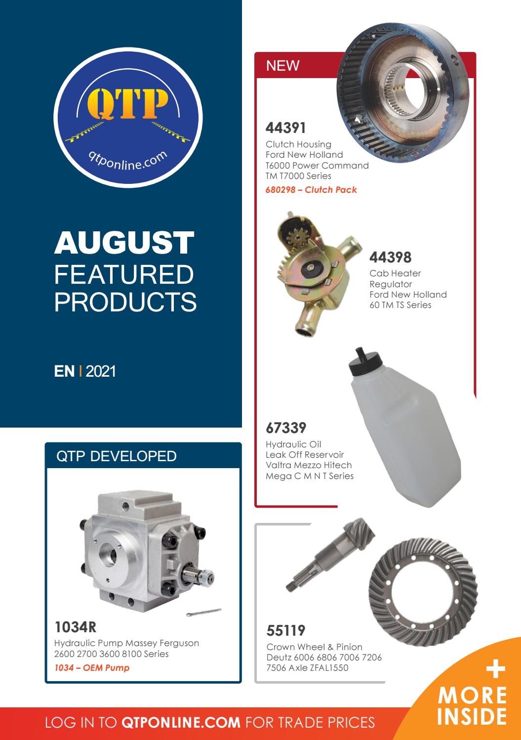 QTP August Featured Products 2021 by Quality Tractor Parts - Issuu