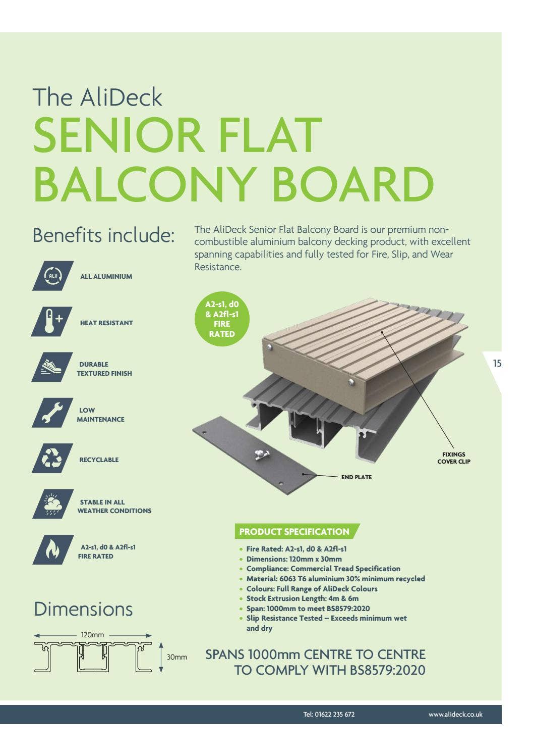 Ali-Deck Aluminium Decking Brochure | Able Canopies Ltd. by Able ...