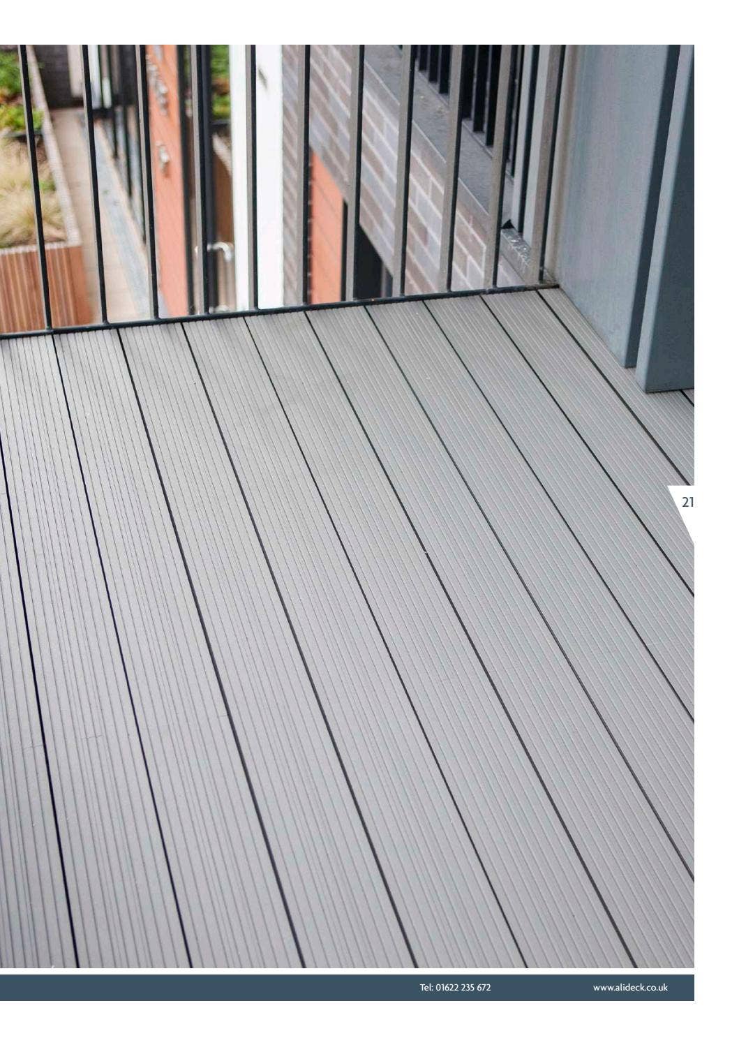 Ali-Deck Aluminium Decking Brochure | Able Canopies Ltd. by Able ...