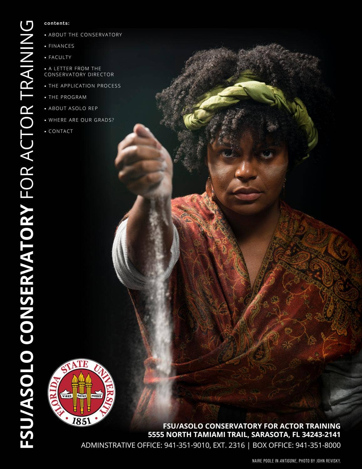 FSU/Asolo Conservatory Informational Brochure by Asolo Repertory ...