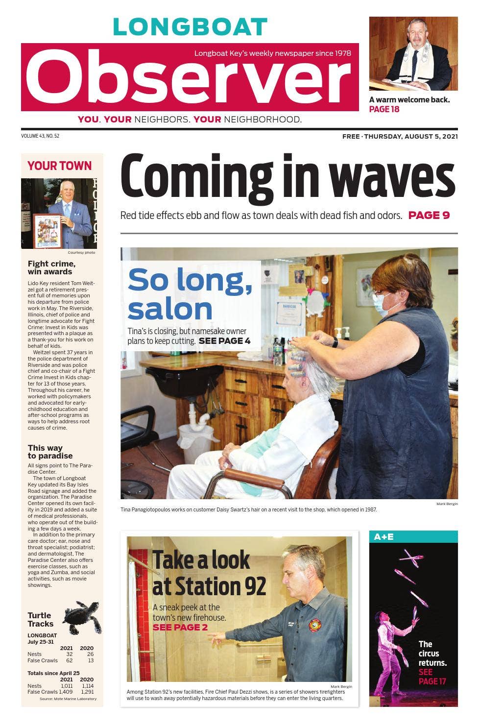 Longboat Observer 8.5.21 by The Observer Group Inc. - Issuu