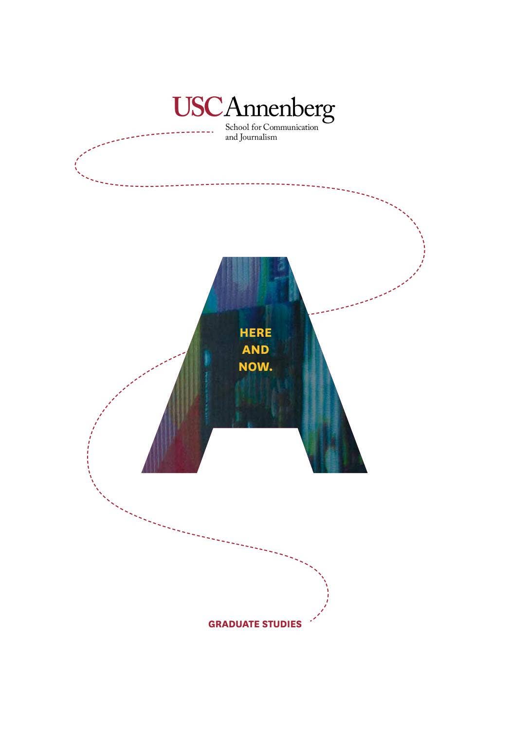 USC Annenberg Graduate On Campus Brochure by USC Annenberg School for ...