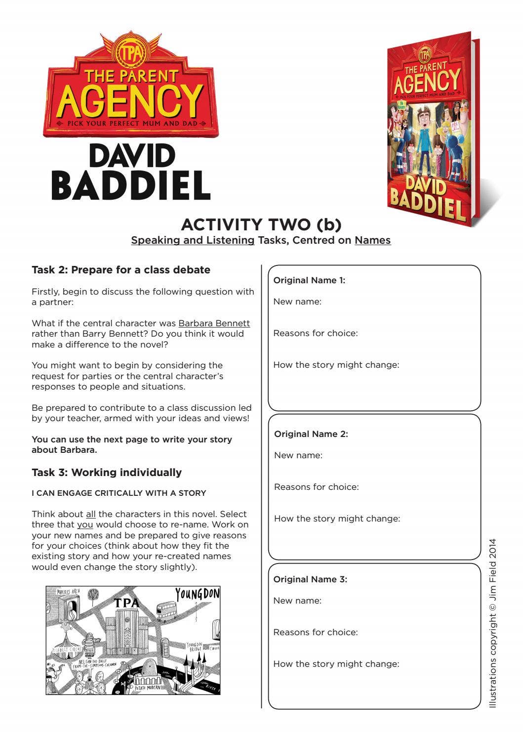 The Parent Agency by David Baddiel - FREE teaching resources by ...
