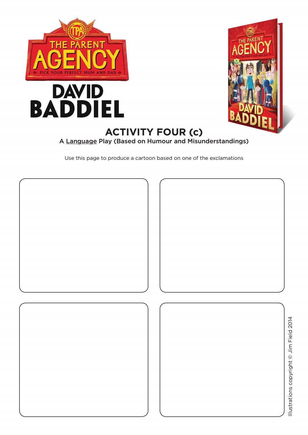 The Parent Agency by David Baddiel - FREE teaching resources by ...