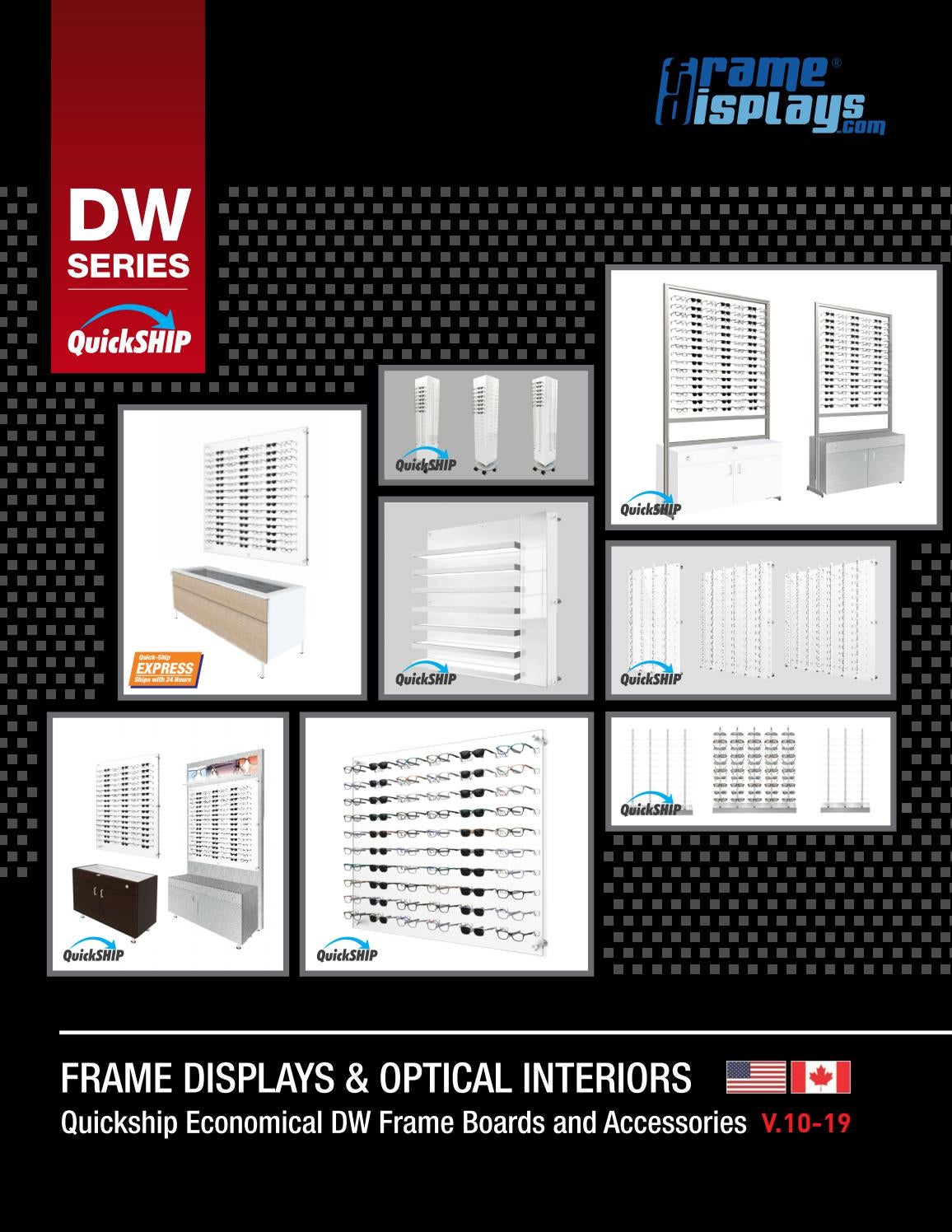 Quick-Ship Economical DW Frame Boards and Accessories by CNS Frame ...
