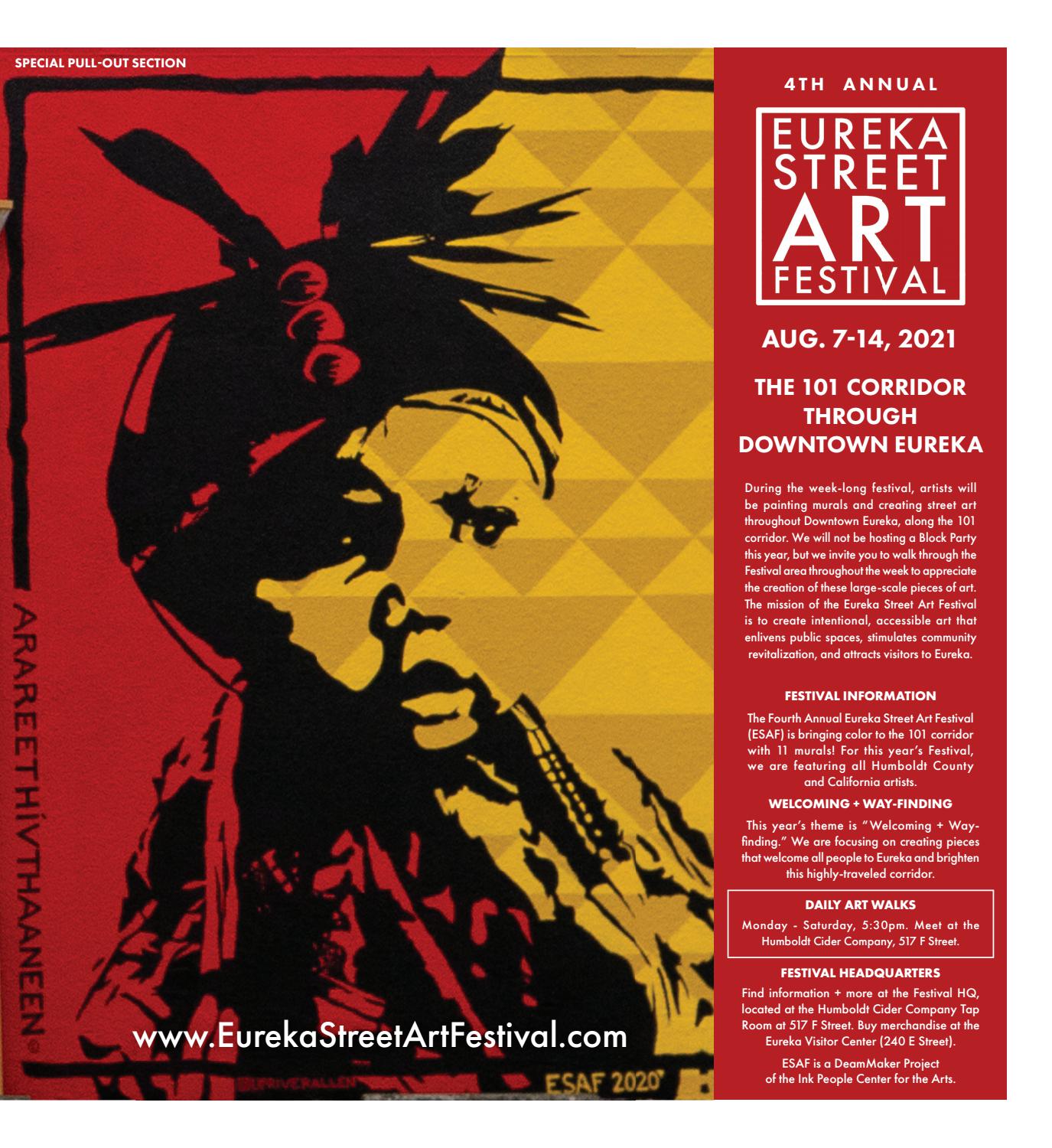 Eureka Street Art Festival Program 2021 by North Coast Journal - Issuu