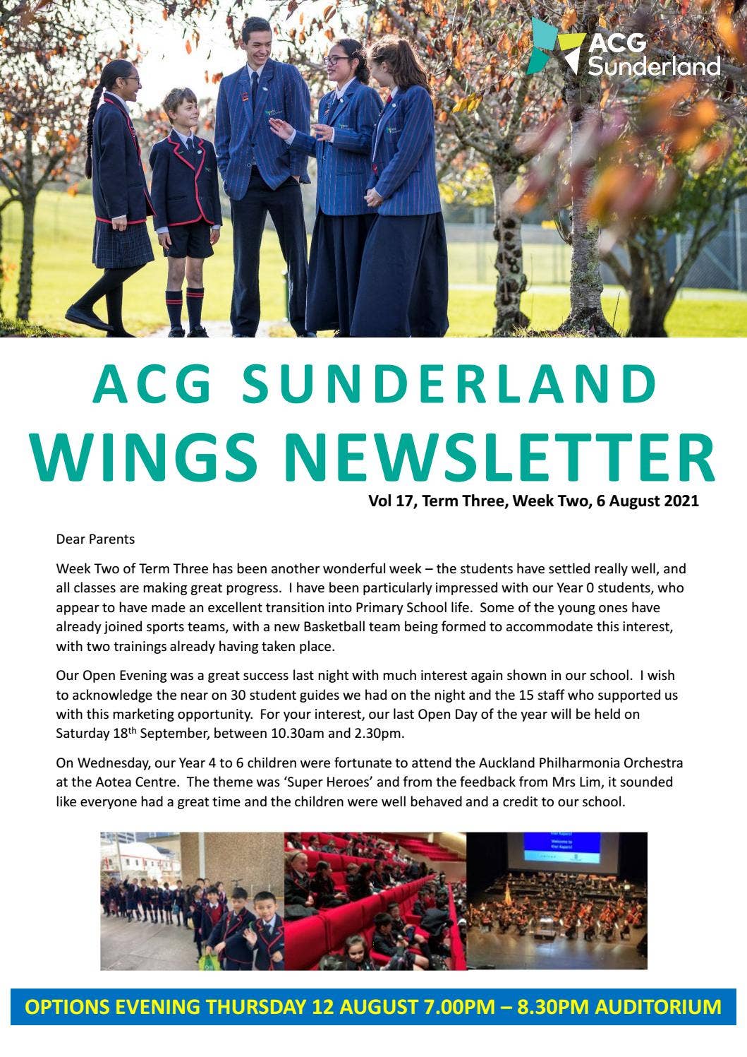ACG Sunderland Newsletter - Term 3 - 6 August by ACG Schools - Issuu