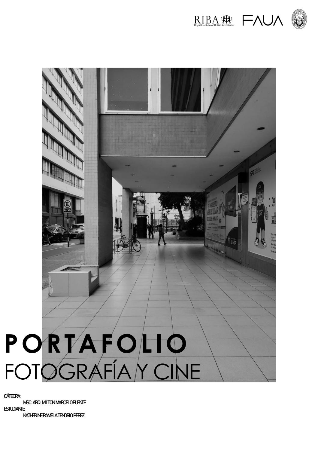 Portafolio: Fotografía y cine by KATHERINE PAMELA TENORIO PEREZ - Issuu