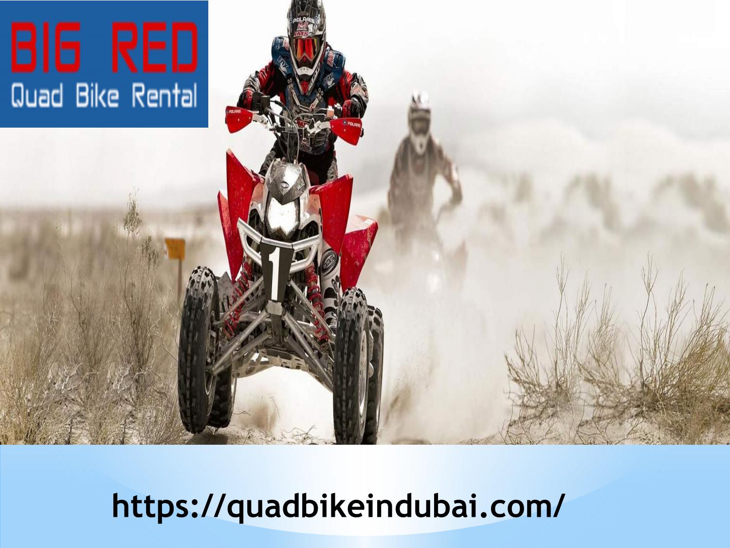 DUBAI QUAD BIKE SAFARI by Quad bike in Dubai - Issuu