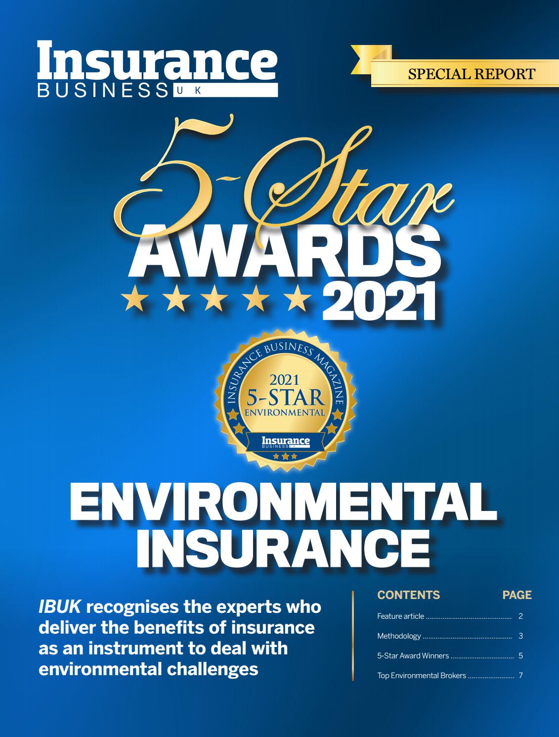 Insurance Business UK 5-Star Environmental by Key Media - Issuu