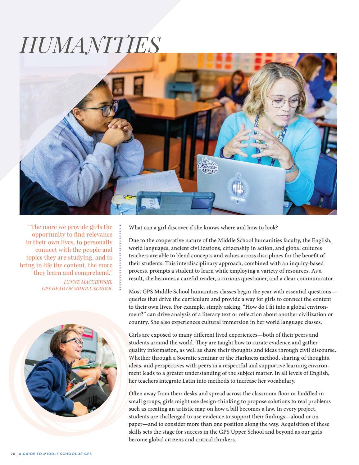 A Guide to Middle School at GPS | Middle School Parent Viewbook by ...