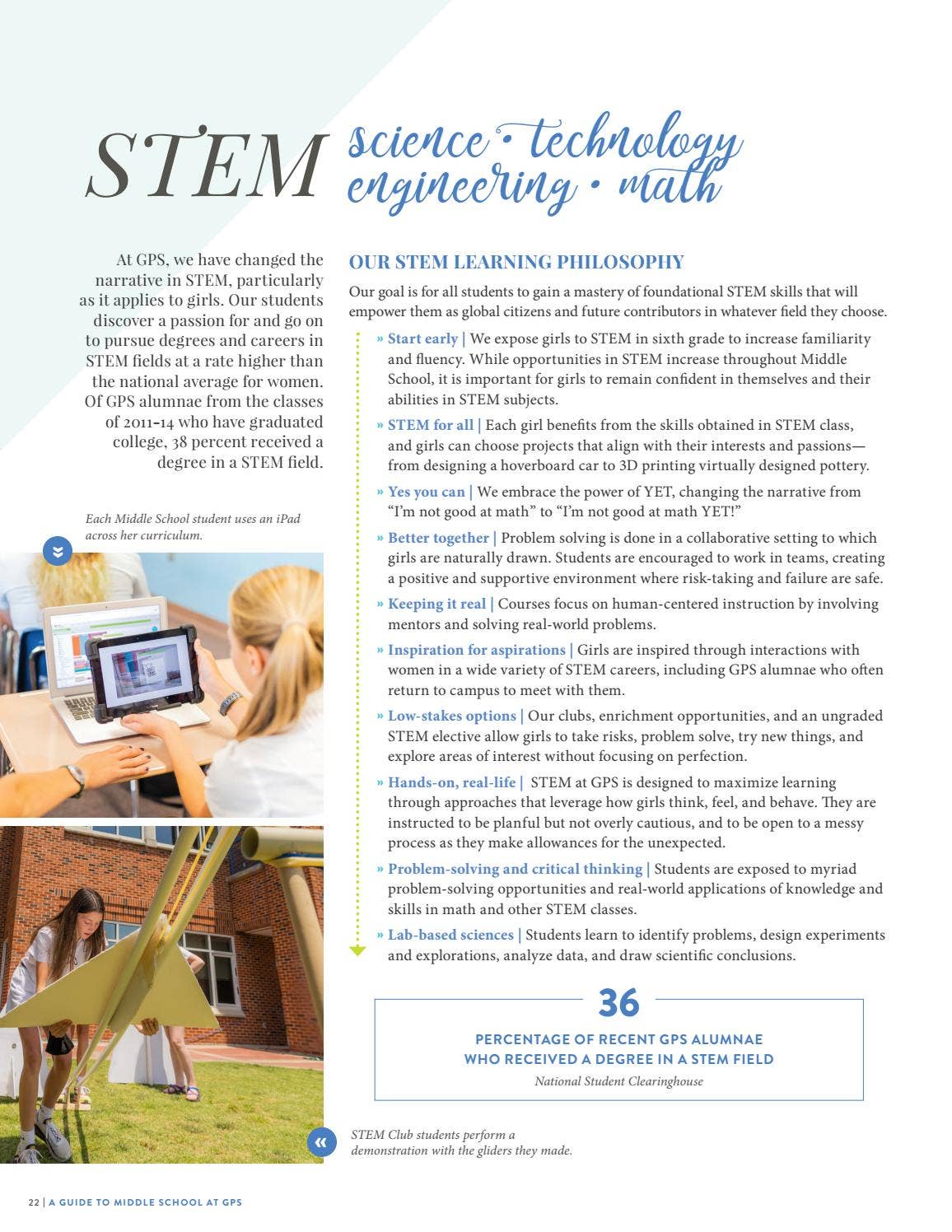 A Guide to Middle School at GPS | Middle School Parent Viewbook by ...
