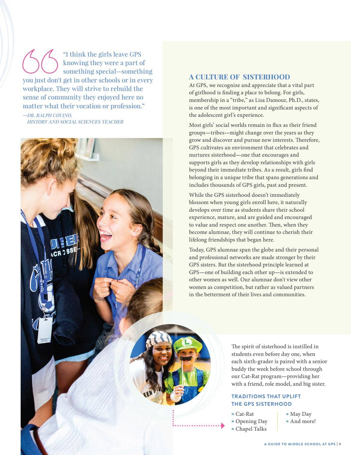 A Guide to Middle School at GPS | Middle School Parent Viewbook by ...