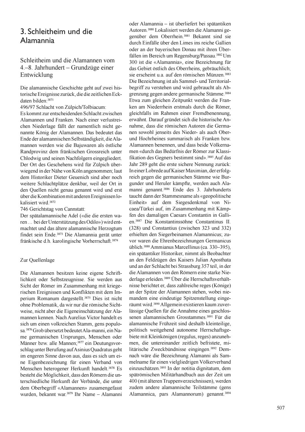 Das frühmittelalterliche Schleitheim. Schaffhauser Archäologie 5 by ksd-sh - Issuu