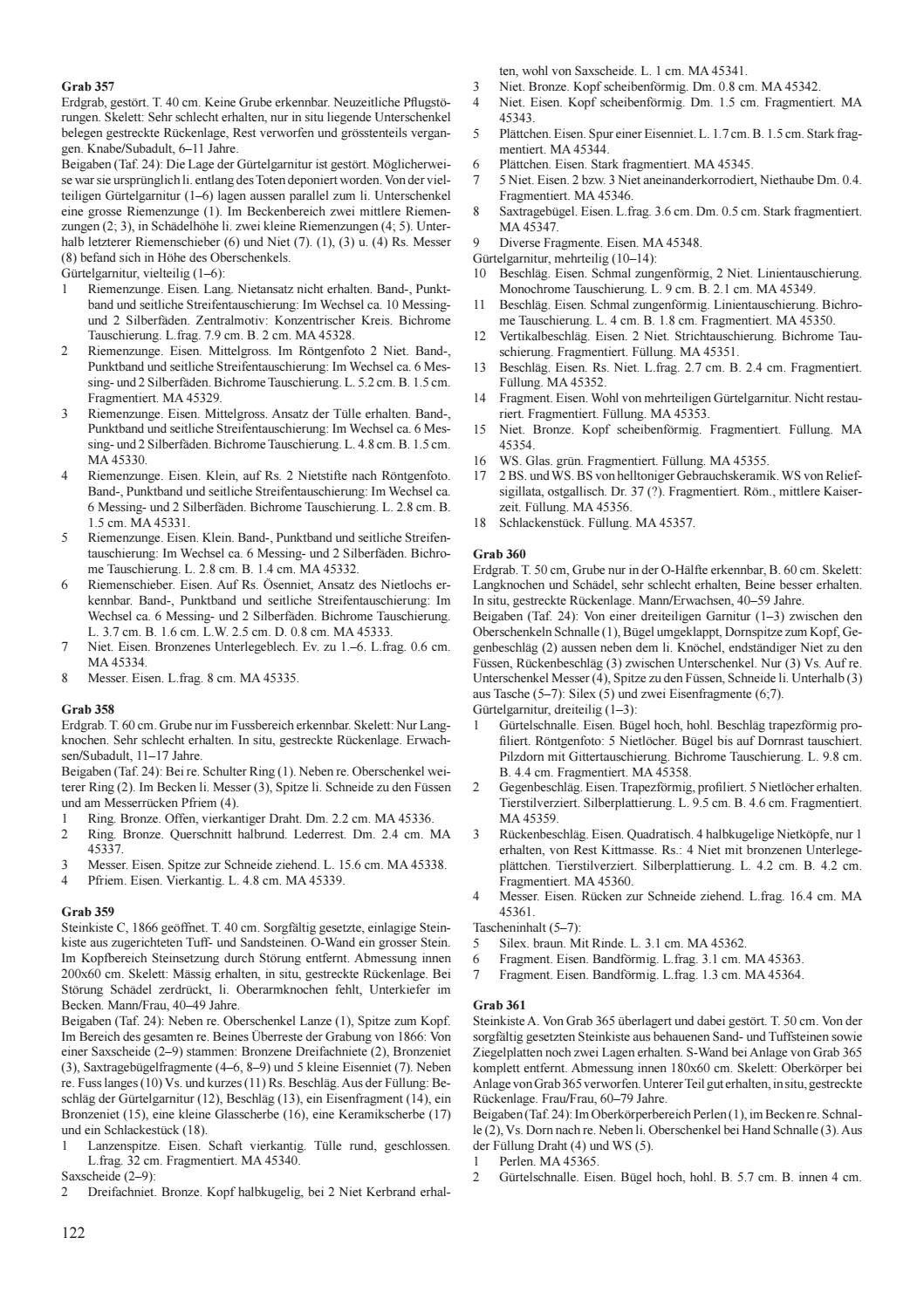 Das frühmittelalterliche Schleitheim. Schaffhauser Archäologie 5 by ksd-sh - Issuu